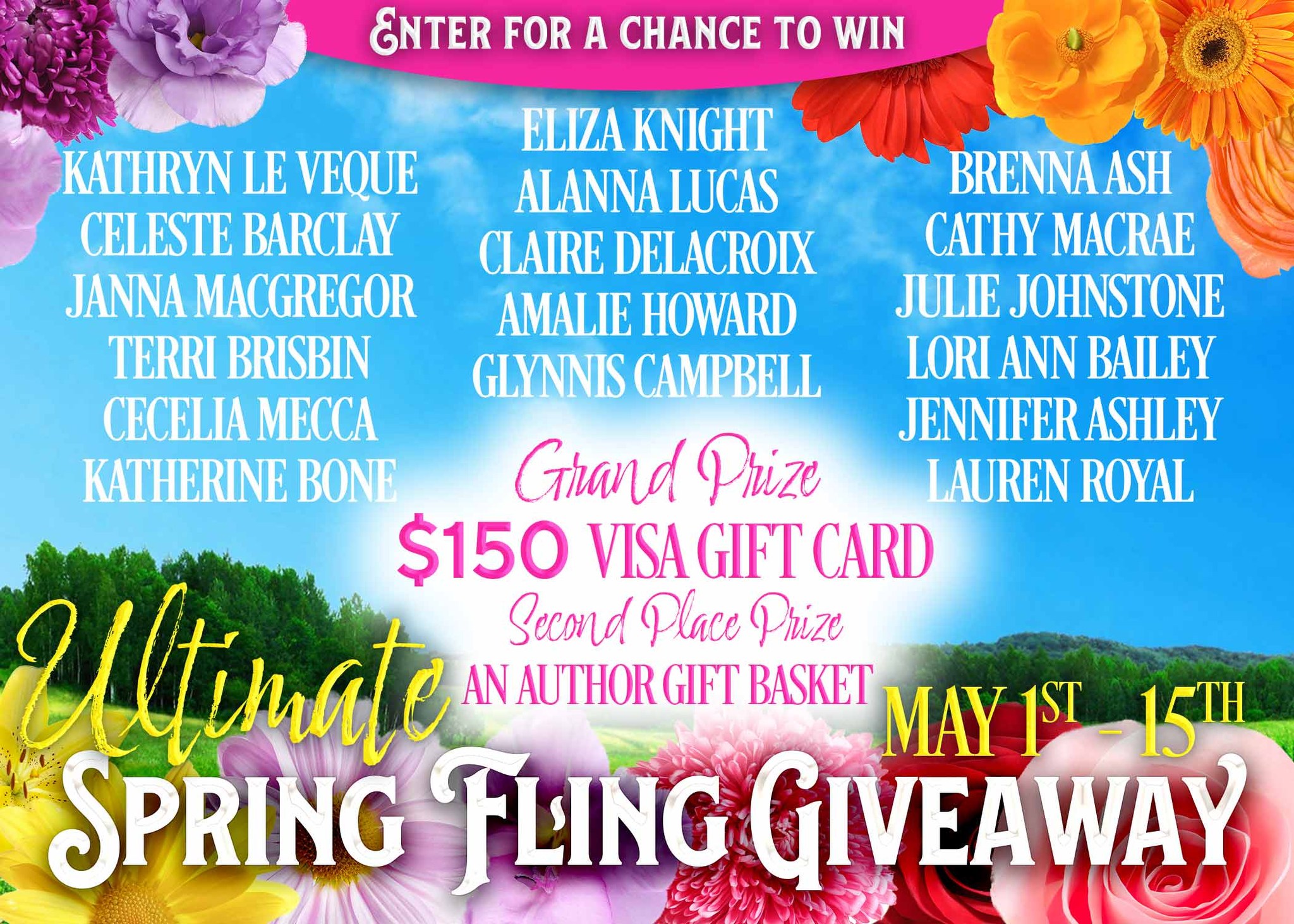 Ultimate Spring Fling Giveaway | Claire Delacroix