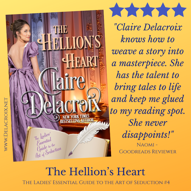 The Hellion’s Heart – Today! | Claire Delacroix